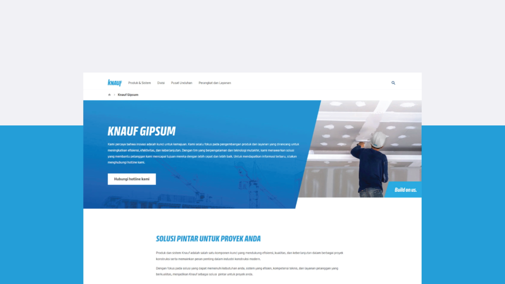 Website Baru Knauf: Platform Digital untuk Solusi Bangunan